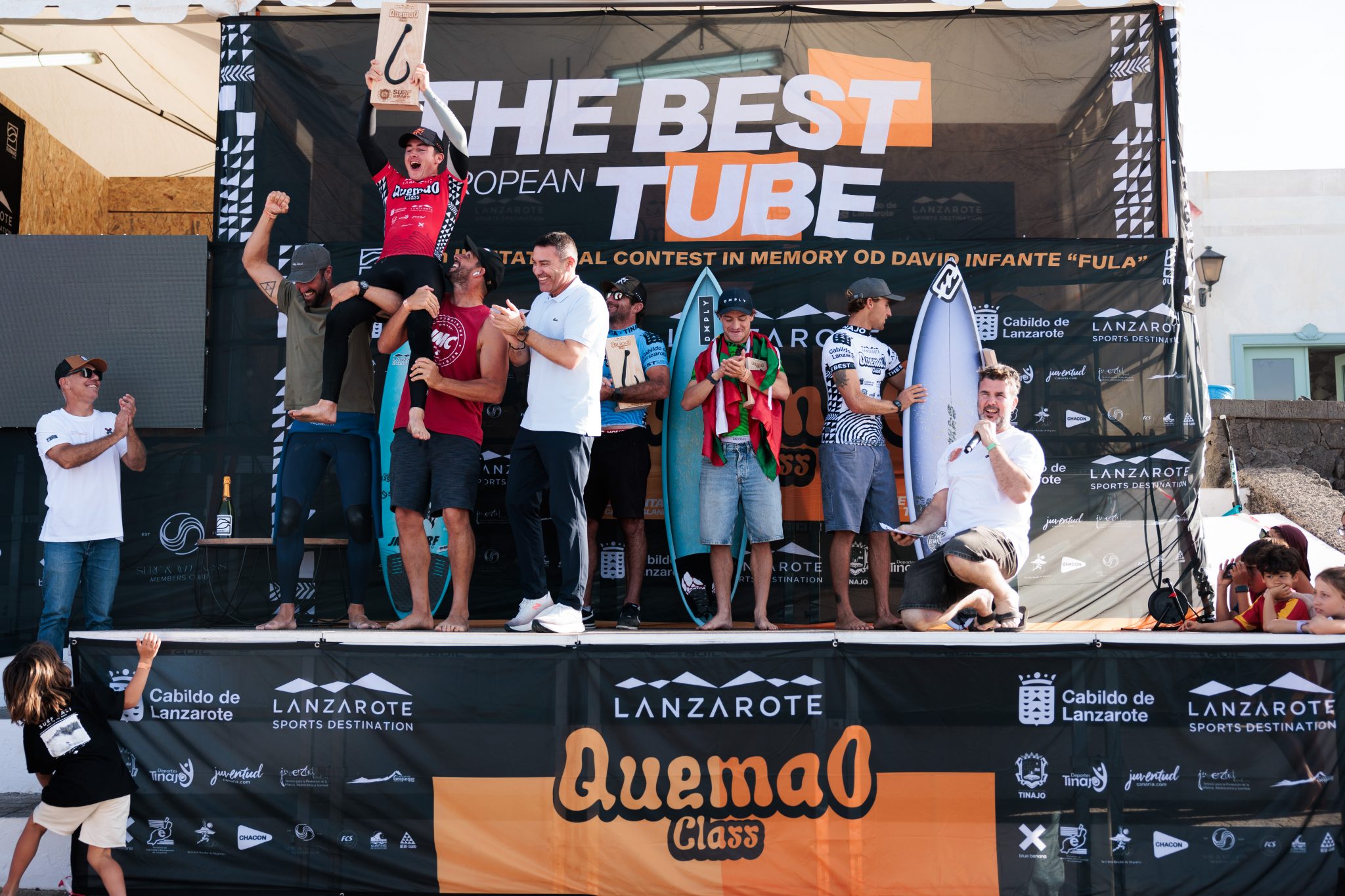 CONOR DONEGAN Y DAVID PÉREZ, CAMPEONES DE LA 9ª EDICIÓN DEL LANZAROTE ...
